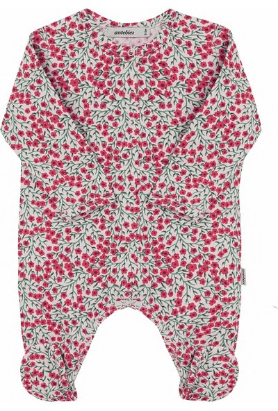 Antebies Çiçek Desen Patikli Tulum