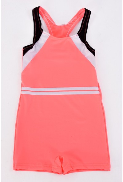 Pemilo Kız Çocuk 304 Garson Şortlu Yüzücü Mayo Açık Pembe Pemilo Kız Çocuk 304 Garson Şortlu Yüzücü Mayo Açık Pembe