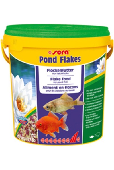 Sera Pond Flakes 100 gr Kovadan Bölme SKT:04/2023 Havuz Balıkları Için Pul Yem Sera Pond Flakes 100 gr Kovadan Bölme SKT:04/2023 Havuz Balıkları Için Pul Yem