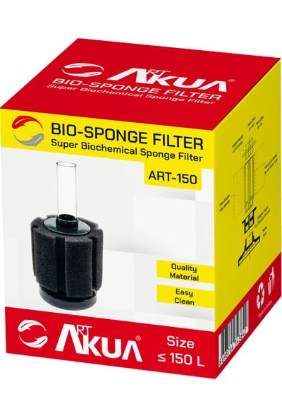 Art Aqua ART-150 Pipo Filtre Ebat:10 cm Çap 8