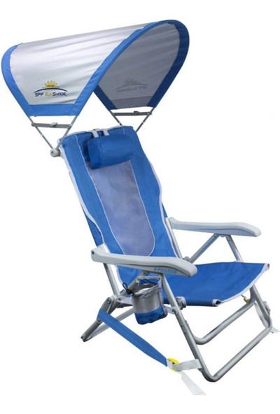 Gci Outdoor Sunshade 4 Kademeli Güneşlikli Katlanır Plaj Sandalyesi Gci Outdoor Sunshade 4 Kademeli Güneşlikli Katlanır Plaj Sandalyesi