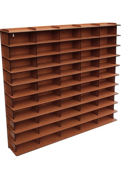 Woodbu Hobi Araba Rafı 50 Araç