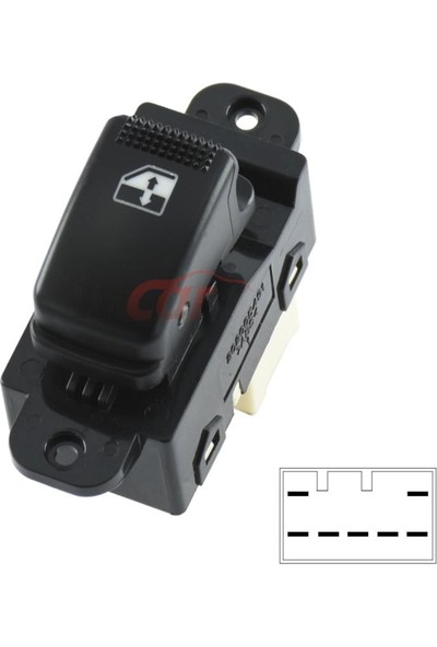 Mcar Cam Açma Düğmesi Sağ Accent Era H100 - Rio 04> Tekli 7 Pin Mcar Cam Açma Düğmesi Sağ Accent Era H100 - Rio 04> Tekli 7 Pin