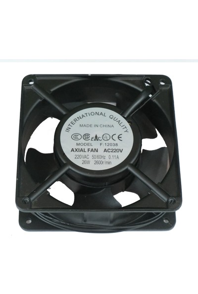Efe Kuluçka Makineleri 220 Volt Fan 12 x 12 cm Efe Kuluçka Makineleri 220 Volt Fan 12 x 12 cm