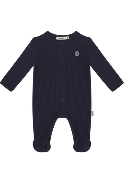 Antebies Lacivert Patikli Tulum