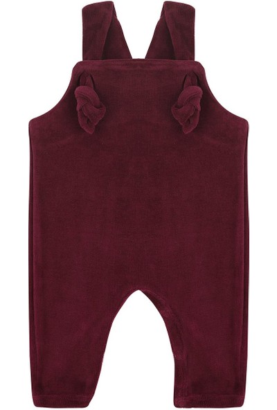 Antebies Bordo Kadife Salopet