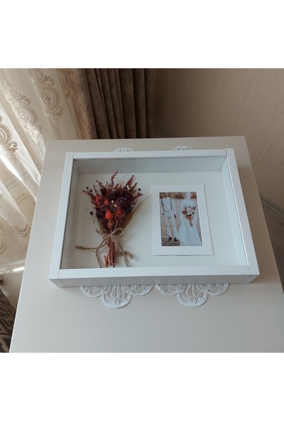 Verda Çerçeve 30X40 cm Verda Anı Çerçevesi-Gelin Çiçeği Tasarımınız Için! Ekstra Derin 8 cm Verda Çerçeve 30X40 cm Verda Anı Çerçevesi-Gelin Çiçeği Tasarımınız Için! Ekstra Derin 8 cm