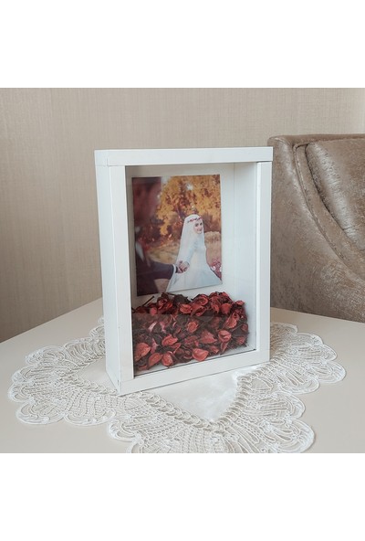 Verda Çerçeve 21X30 cm Verda Beyaz Anı Çerçevesi-Gelin Çiçeği Tasarımınız Için! Ekstra Derin 8 cm Verda Çerçeve 21X30 cm Verda Beyaz Anı Çerçevesi-Gelin Çiçeği Tasarımınız Için! Ekstra Derin 8 cm