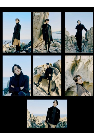 Bts ''2021 Winter Package'' Imzalı Üye Kartpostalları Bts ''2021 Winter Package'' Imzalı Üye Kartpostalları