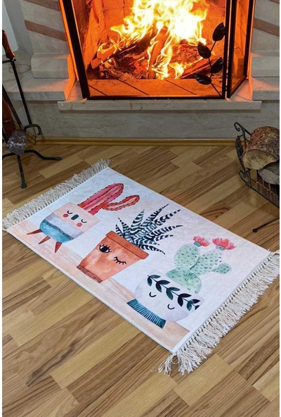 Çapa Home 50 x 80 cm Kare Çok Amaçlı Paspas( Mutlu Cactus) Çapa Home 50 x 80 cm Kare Çok Amaçlı Paspas( Mutlu Cactus)
