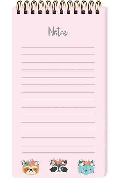 Keskin Color Karton Kapaklı Spiralli To Do List Pets 493073-99 Keskin Color Karton Kapaklı Spiralli To Do List Pets 493073-99