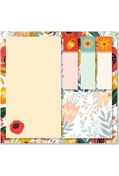 Keskin Color 12X12 5'li Post-It Seti Spring 146452-99 Keskin Color 12X12 5'li Post-It Seti Spring 146452-99