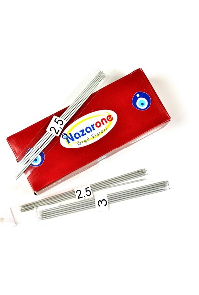 Nazarone Kaplama Çorap Şiş No:2,5