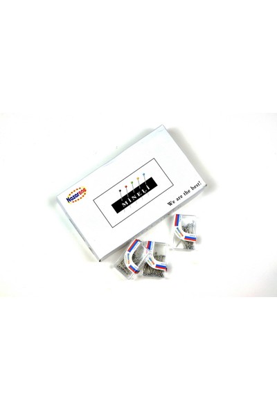 Nazarone Cam Başlı Mineli Gümüş Iğne Nazarone Cam Başlı Mineli Gümüş Iğne