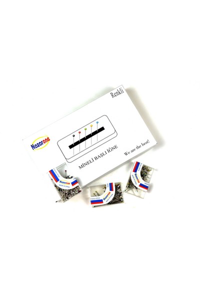 Nazarone Cam Başlı Mineli Iğne