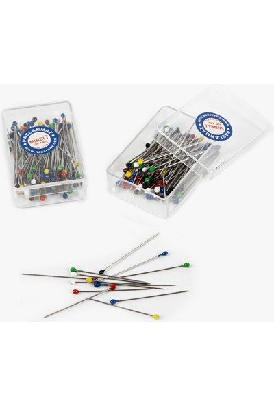 Nazarone Cam Başlı Mineli Paslanmaz Iğne