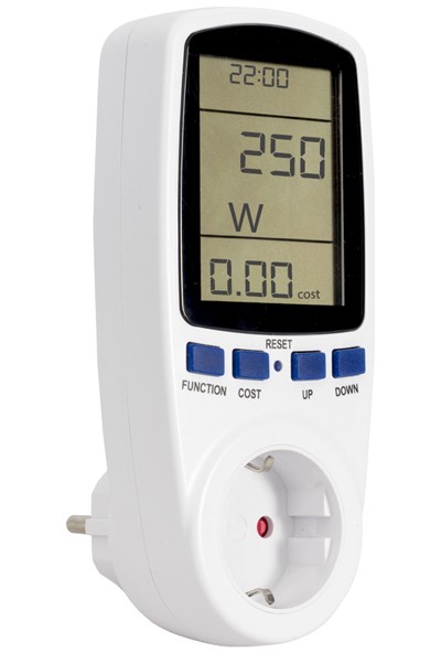 Powermaster Wattmetre Elektrik Ölçüm Cihazı 230 V 3680 W 16 A Powermaster Wattmetre Elektrik Ölçüm Cihazı 230 V 3680 W 16 A