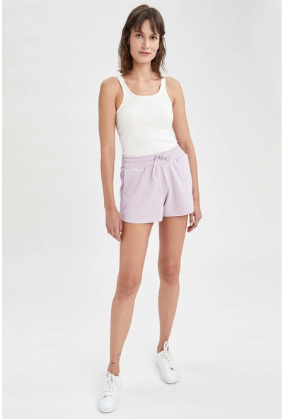 DeFacto Regular Fit Kalın Kumaş Bermuda U5046AZ21HS