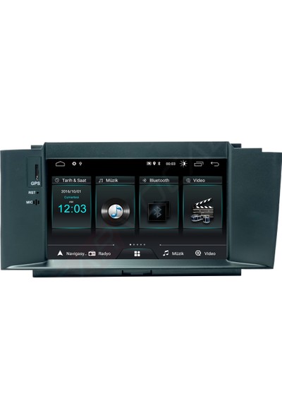 Carvocal Citroen C4 Android Multimedya Sistemi (2011-2019)