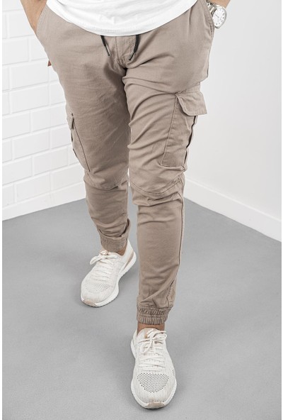 Formoda Erkek Bel ve Paça Lastikli Kargo Pantolon 15169 Formoda Erkek Bel ve Paça Lastikli Kargo Pantolon 15169