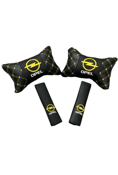 GKS Opel Tigra Deri Yastık Kemer Pedi-Deri Konfor Seti