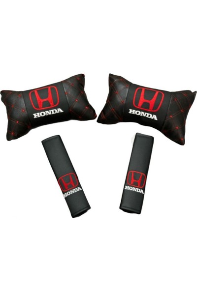 GKS Honda Civic Deri Yastık Kemer Pedi-Deri Konfor Seti GKS Honda Civic Deri Yastık Kemer Pedi-Deri Konfor Seti