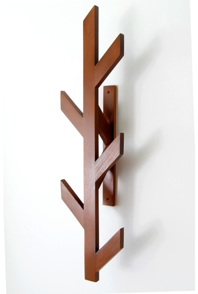 Nestwood Kayın Ağacı Masif Ahşap Elbise Askısı Askılık Şemsiyelik Hol Düzenleyici