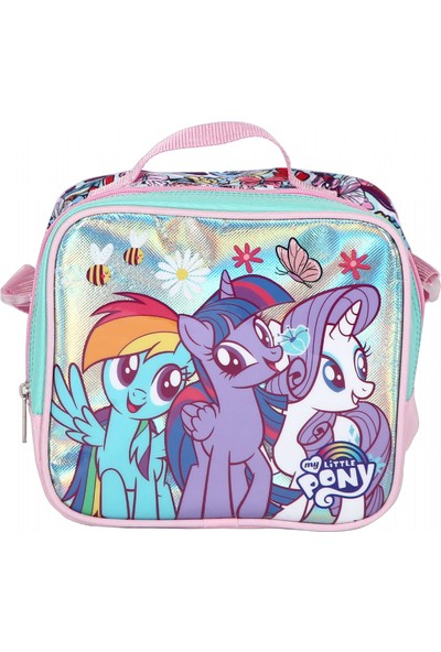 Me Çantam My Little Pony Parlak Simli Kız Çocuk Beslenme Çantası