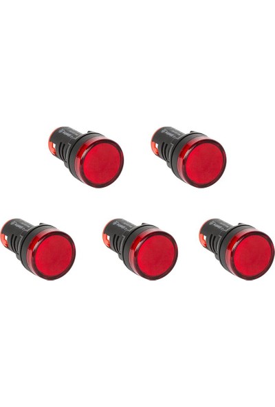 Plastim LED Sinyal 22MM 24V Kırmızı