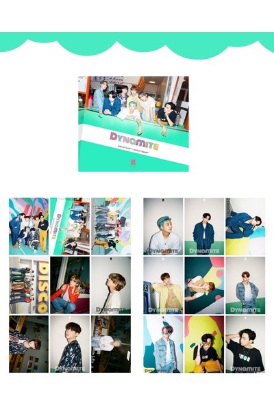 Bts ''dynamite'' Fotokart Seti