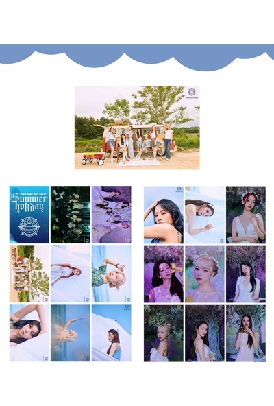 Kpop Dünyası Dream Catcher '' Summer Holiday '' Fotokart Seti