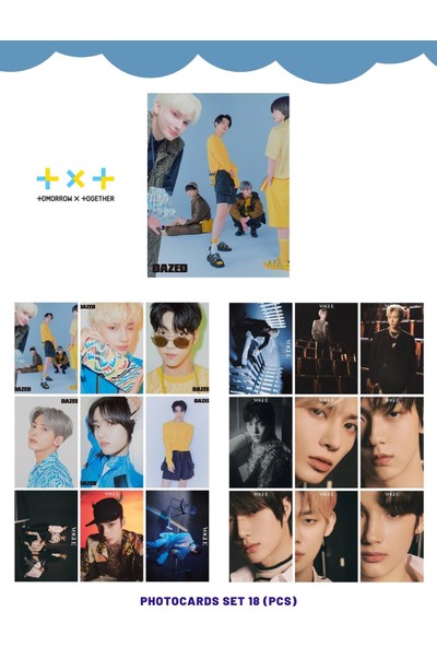 Txt '' Magazine '' Fotokart Seti Txt '' Magazine '' Fotokart Seti