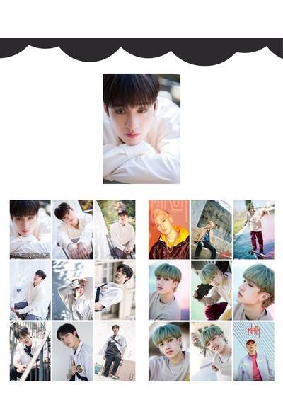 Stray Kids '' Bang Chan '' Fotokart Seti Stray Kids '' Bang Chan '' Fotokart Seti