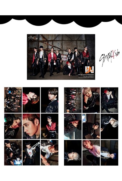 Stray Kids '' In? '' Fotokart Seti