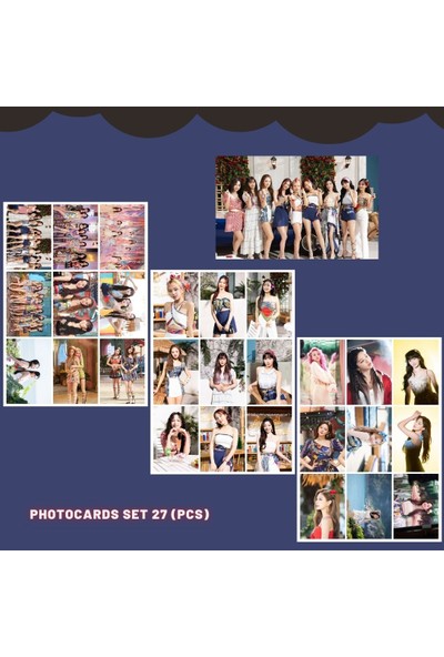 Twıce 2021 Fotokart Seti Twıce 2021 Fotokart Seti