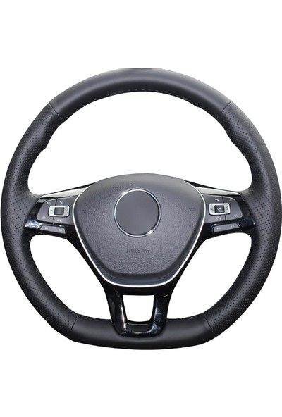 Fox Volkswagen Passat B8 Deri Direksiyon Kılıfı Araca Özel Dikmeli Fox Volkswagen Passat B8 Deri Direksiyon Kılıfı Araca Özel Dikmeli
