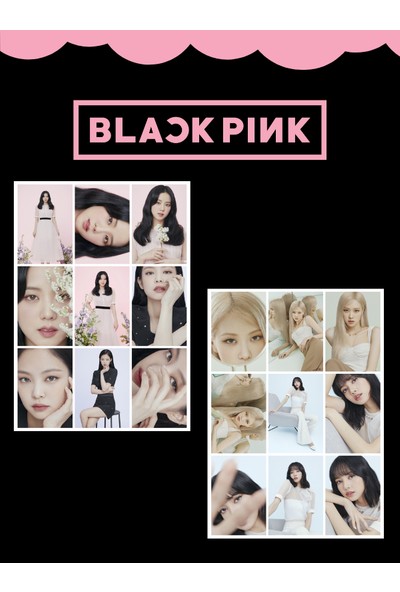 Black Pink Blackpınk 2021 Fotokart Seti