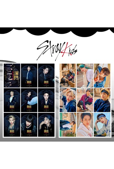 Stray Kids '' Go Live In Life '' Fotokart Seti Stray Kids '' Go Live In Life '' Fotokart Seti