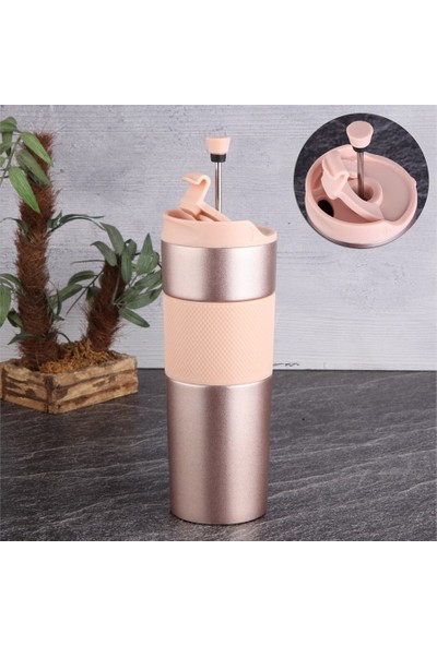 Leva House Tohana French Press Termos Kupa Leva House Tohana French Press Termos Kupa