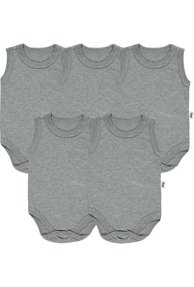 Civil Baby Basic Süprem Bisiklet Yaka 5'li Çıtçıtlı Badi 0-18 Ay Grimelanj Civil Baby Basic Süprem Bisiklet Yaka 5'li Çıtçıtlı Badi 0-18 Ay Grimelanj