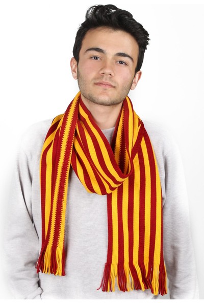 My Konsept Triko Erkek Çizgili Atkı