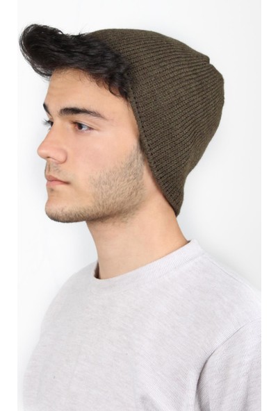 My Konsept Haki Yeşil Sade Erkek Yün Bere My Konsept Haki Yeşil Sade Erkek Yün Bere