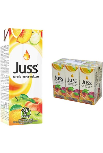 Juss Nektar Karışık 200 ml x 27 Slim Juss Nektar Karışık 200 ml x 27 Slim