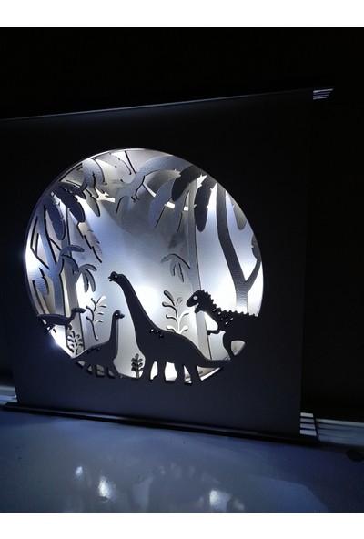 Susu Tasarım Çocuk Odası Dinozor Dekoratif Aydınlatma