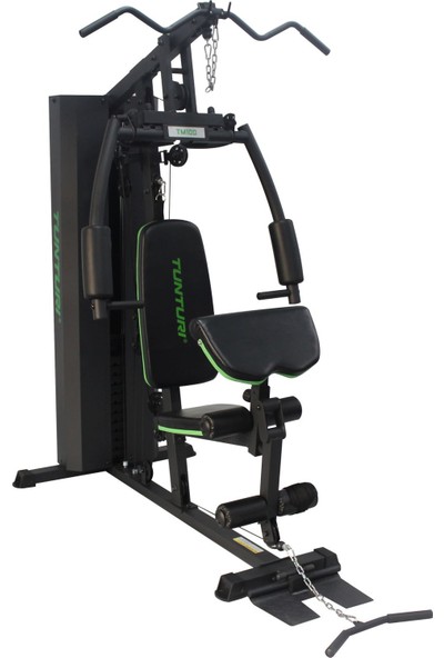 Tunturi Tm 100 Vücut Geliştirme ve Çalışma Istasyonu ( 100 kg Plaka Ağırlıklı – Çelik Koruma Kalkanlı)