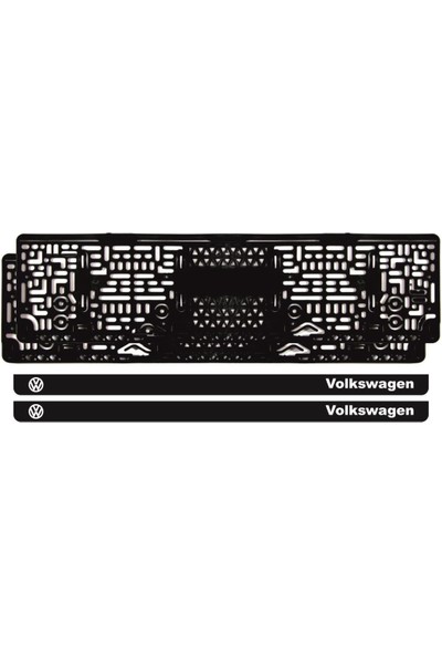 Ömr Dizayn Hediye Lazer Kesim - Volkswagen Logolu - Takmatik Plakalık Ömr Dizayn Hediye Lazer Kesim - Volkswagen Logolu - Takmatik Plakalık