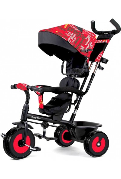 Prego Happy Dino Kırmızı Çocuk Bisikleti
