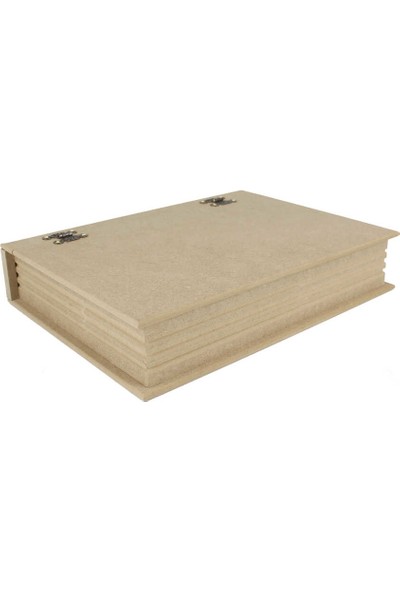 Parstek KU23 Büyük Boy Kitap Kutusu Ahşap Obje