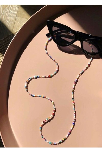 FullControl Cosibella Renkli Boncuk Güneş Gözlüğü Askısı Ipi Zinciri