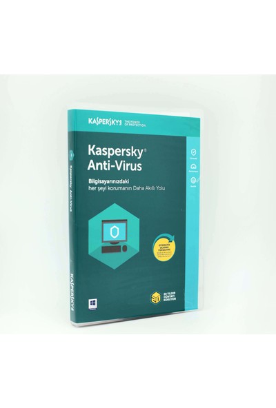 Kaspersky Anti Virus 2020 - 1 Bilgisayar 1 Yıl - Türkçe Kaspersky Anti Virus 2020 - 1 Bilgisayar 1 Yıl - Türkçe